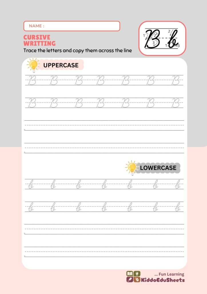 Cursive Handwriting Worksheets for Kids Ages 4–8