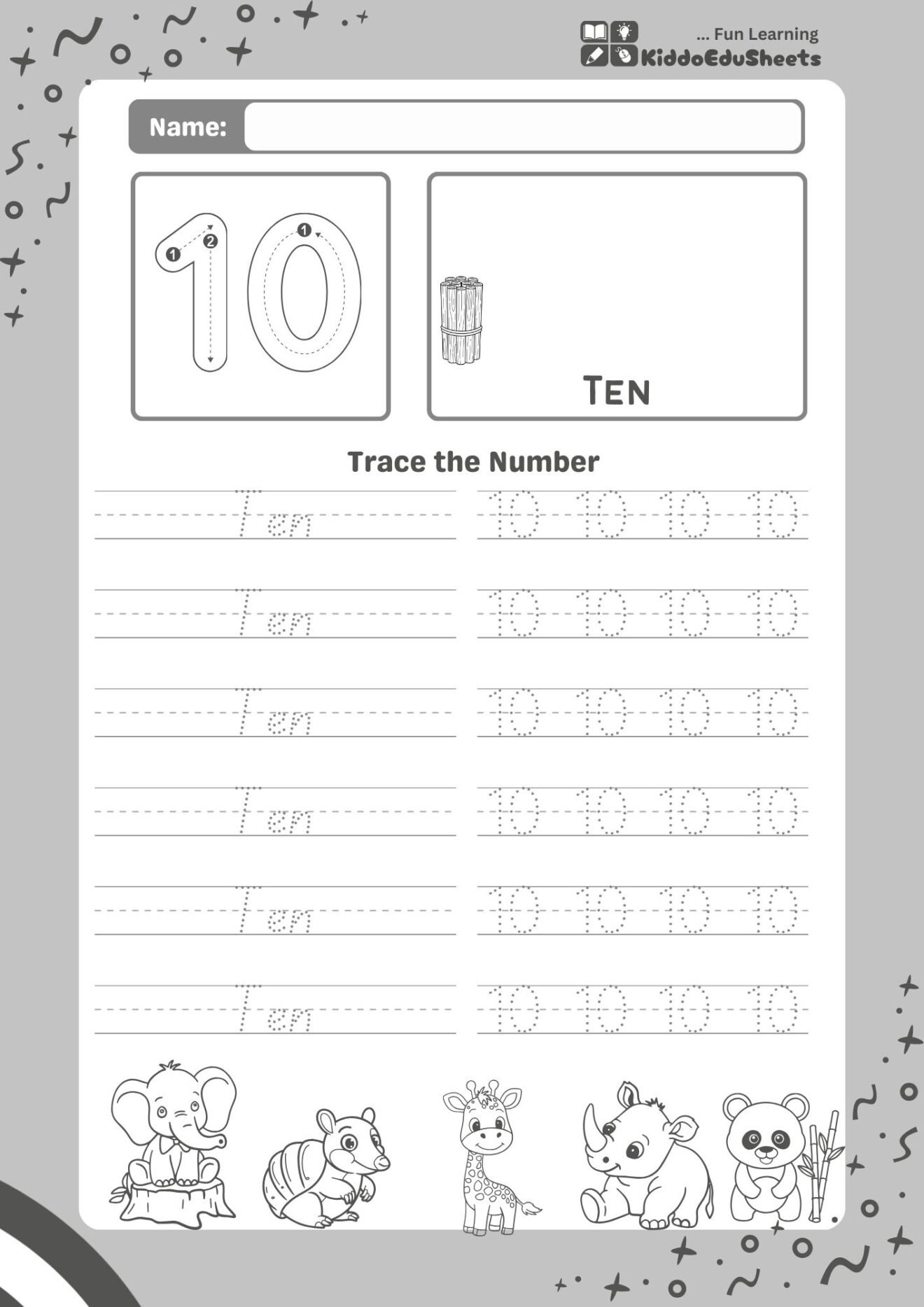 Number Tracing Fun 1-100: The Ultimate Workbook for Kids
